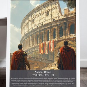 Ancient Civilization Posters, Educational History Classroom Posters ...