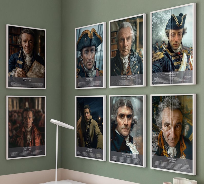 American Revolution Posters, American History Classroom Decor Poster ...
