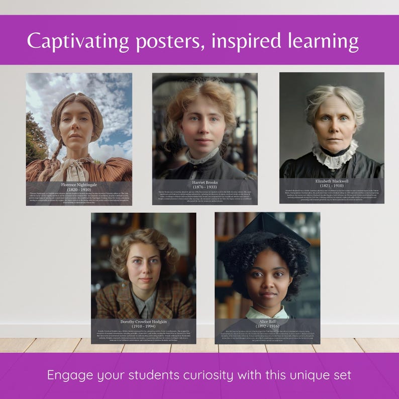 Women in STEM Classroom Posters | Female Scientists | Science Classroom ...