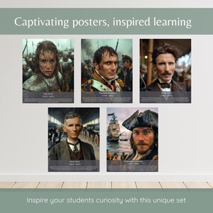 Unique Classroom History Posters, Social Studies Classroom Decorations ...