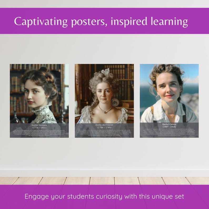 Women in STEM Classroom Posters | Female Scientists | Science Classroom ...