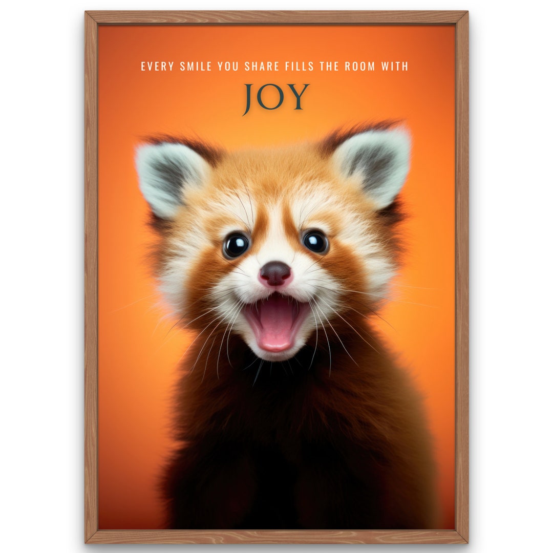 Classroom Poster Red Panda Homeschool Decor Classroom - Etsy