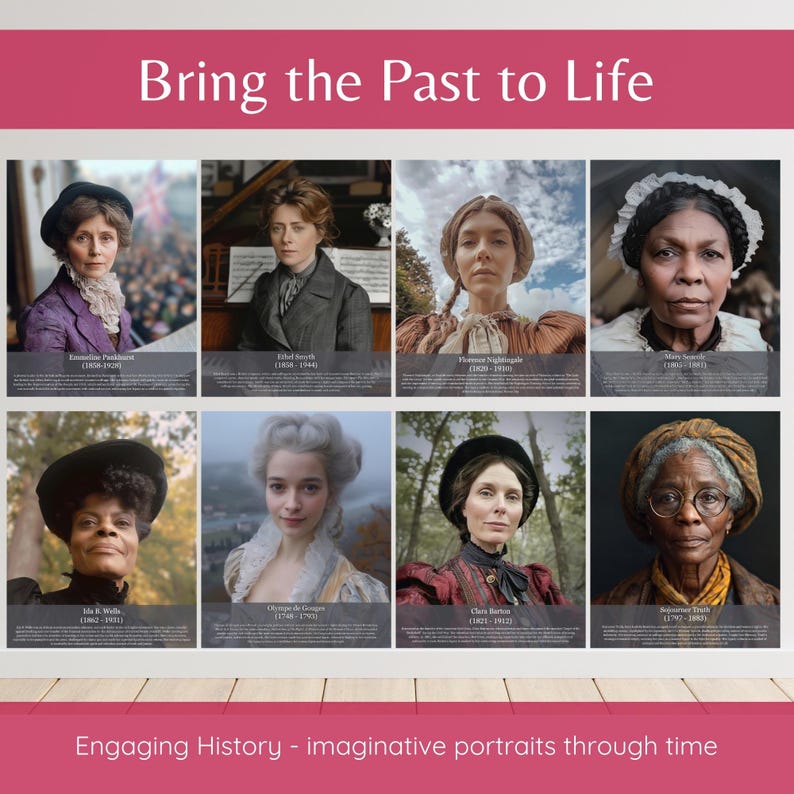 Trailblazing Women Educational Posters, Women's History Classroom Decor ...