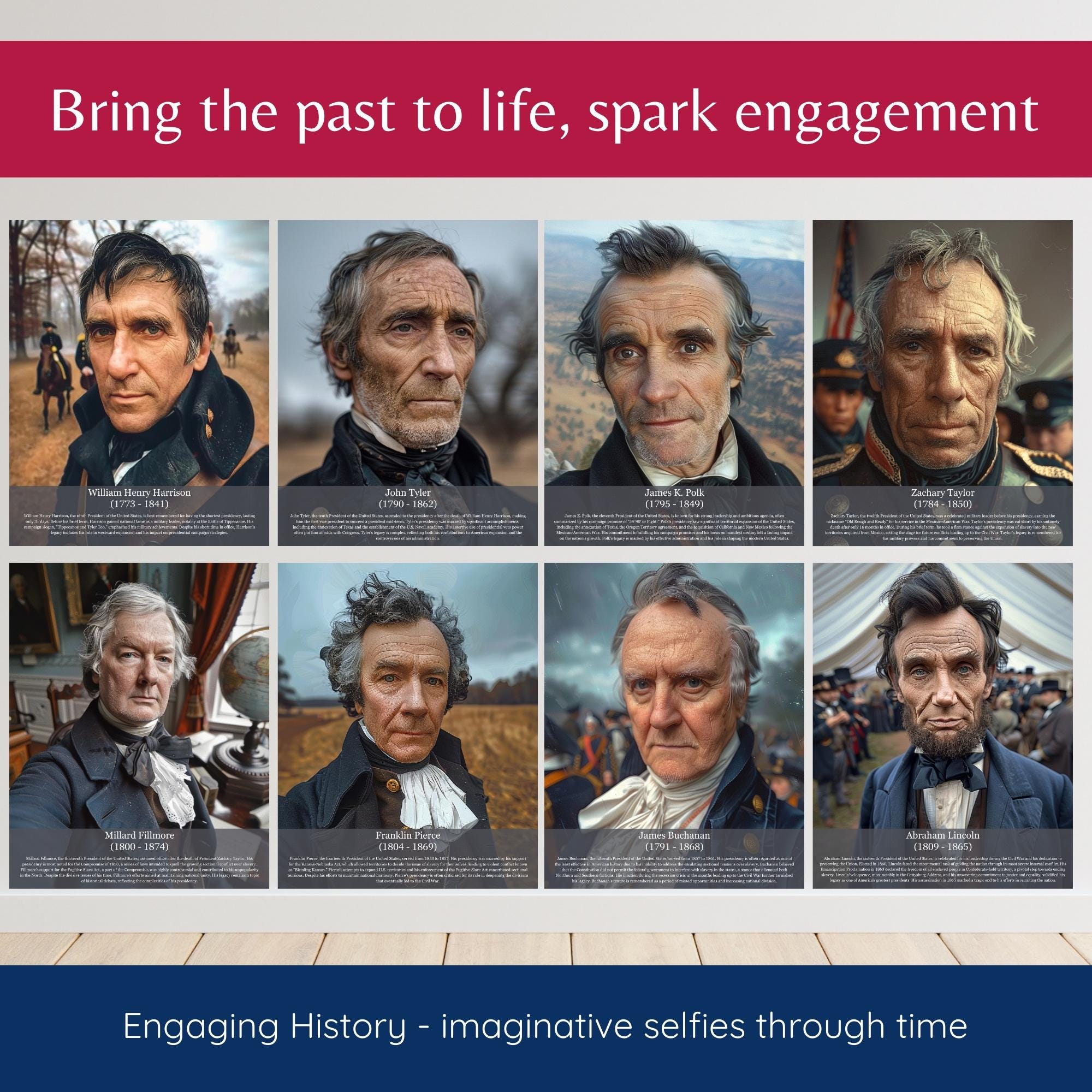 American Presidents Posters, American History Classroom Decor Poster ...