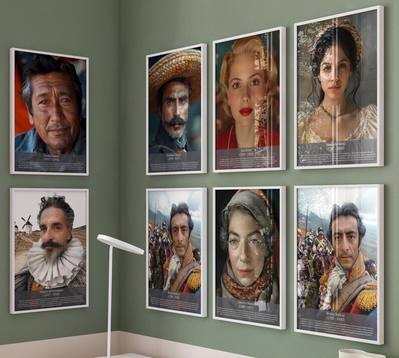 Hispanic Heritage Month Posters, Famous Latino Historical Figures ...