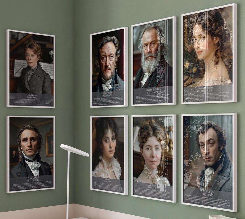 Romantic & Early Modern Composers | Music Teacher Classroom Decor ...