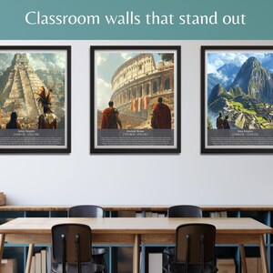 Ancient Civilization Posters, Educational History Classroom Posters ...