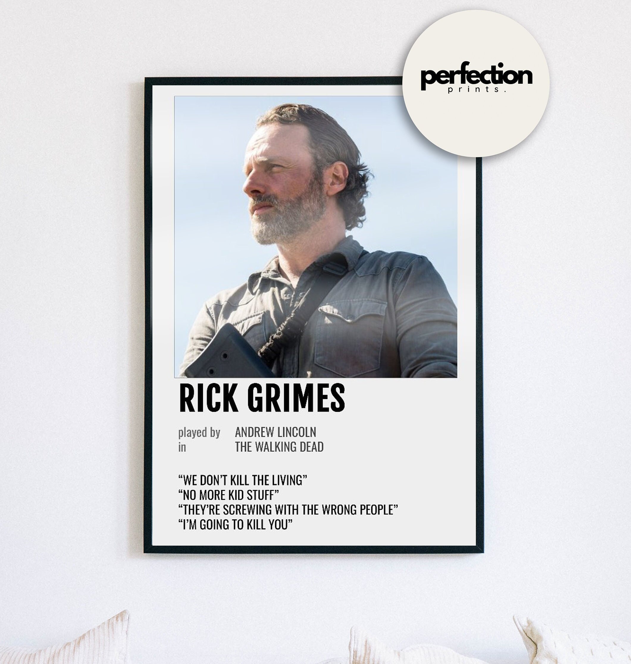 The Walking Dead Poster Prints Character Set of 48, Zombie TV Show ...