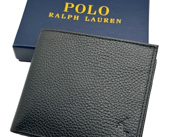 Polo Ralph Lauren Trifold Wallet - Etsy UK