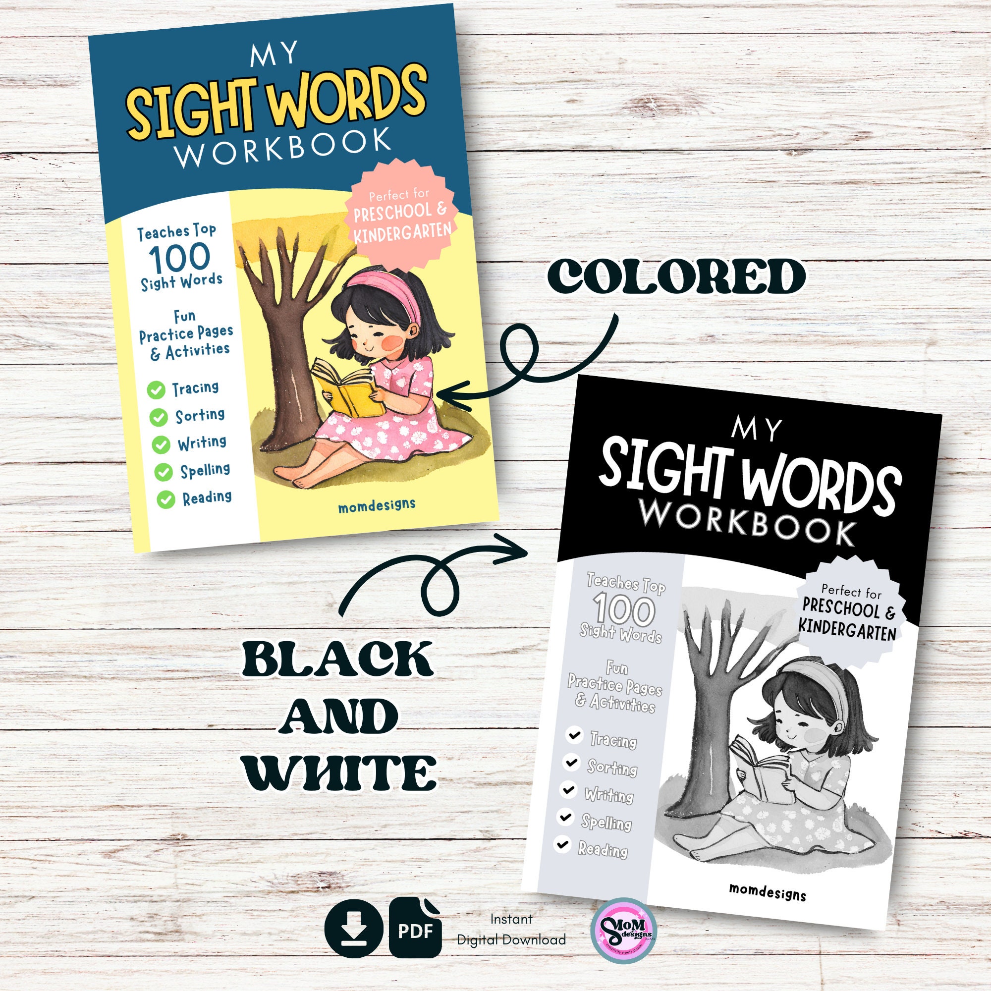 Sight Words Practice Activities for Preschool Kindergarten Reading ...
