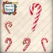 Candy Cane Clipart Bundle: PNG & SVG Christmas Candy Cane Seasonal ...