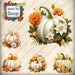 Floral Pumpkin Clipart Bundle: PNG & SVG Floral Clipart Halloween ...