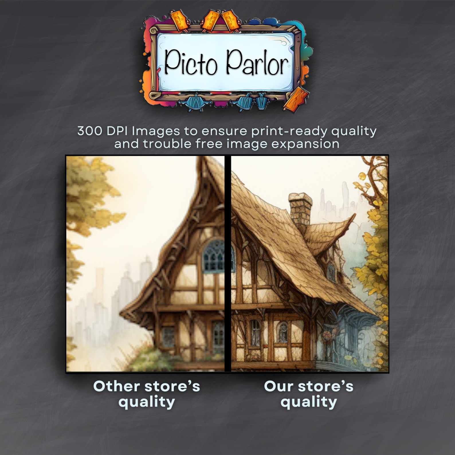 Magical Storefront Clipart Bundle: PNG and SVG Fantasy Building Clipart ...