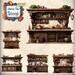 Medieval Kitchen Clipart Bundle: PNG and SVG Medieval Style Kitchen ...