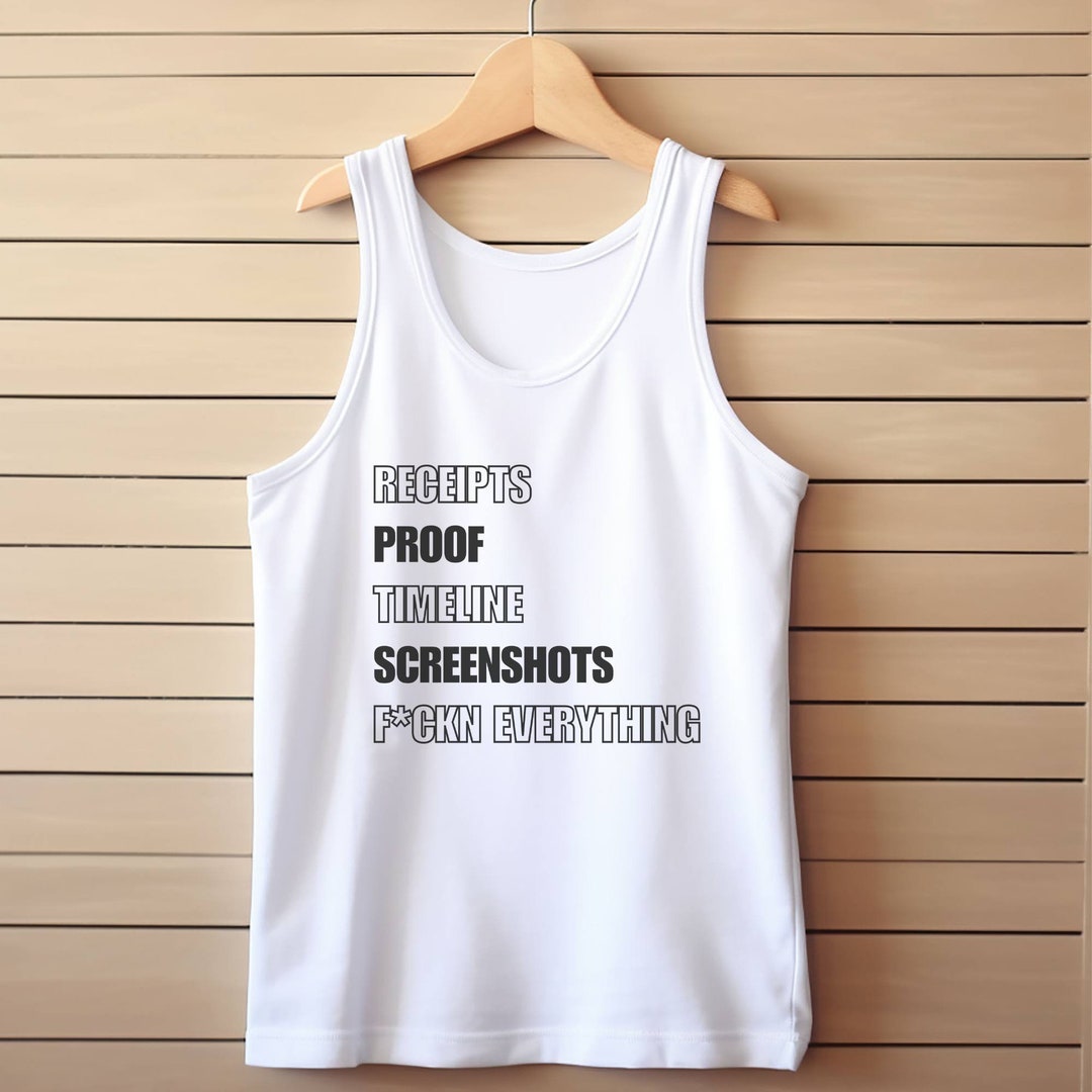 Receipts Proof Timeline Screenshots, Tank Top, Real Housewives, Salt ...