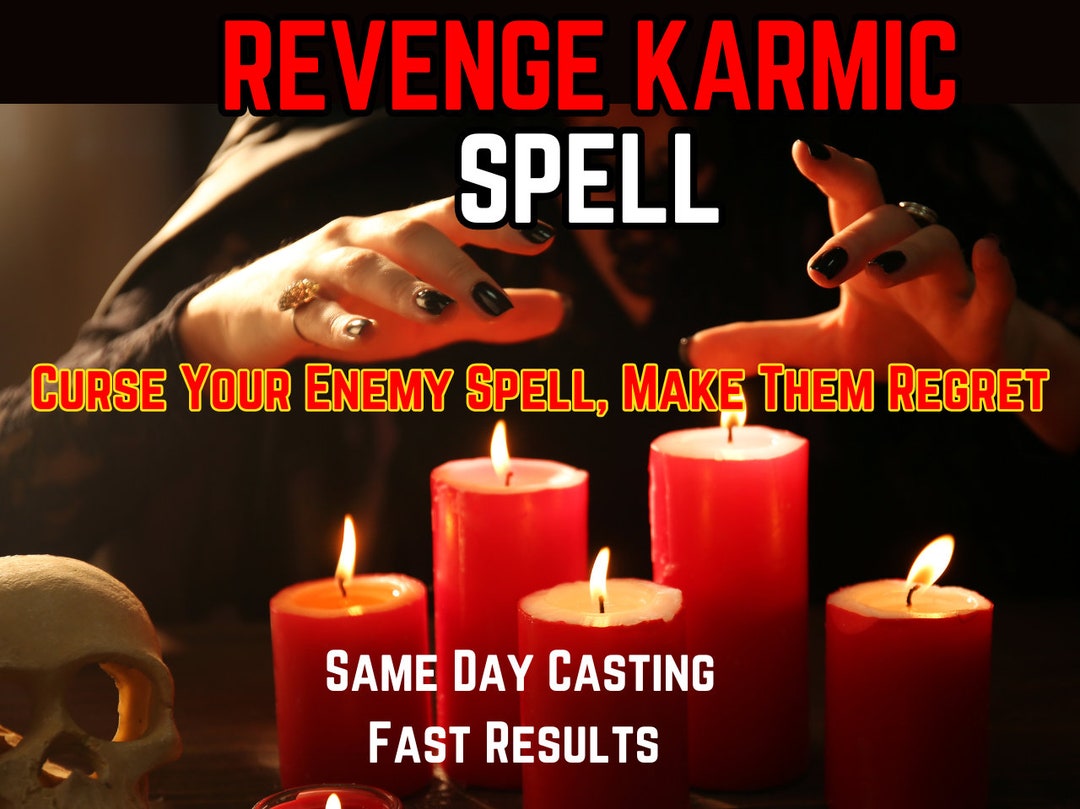 Extreme REVENGE KARMIC SPELL Death Spell Make Them Regret - Etsy