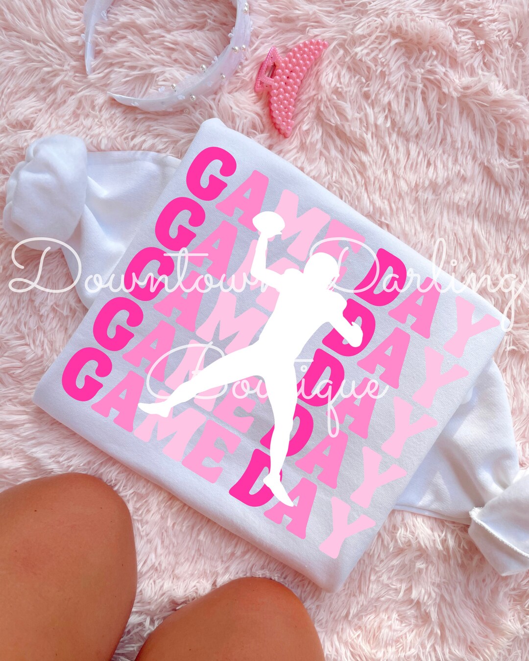 Football Preppy Game Day PNG - Etsy