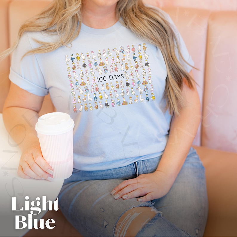 100 Days of School Shirt, Teacher & Student 100th Day Celebration Tee ...