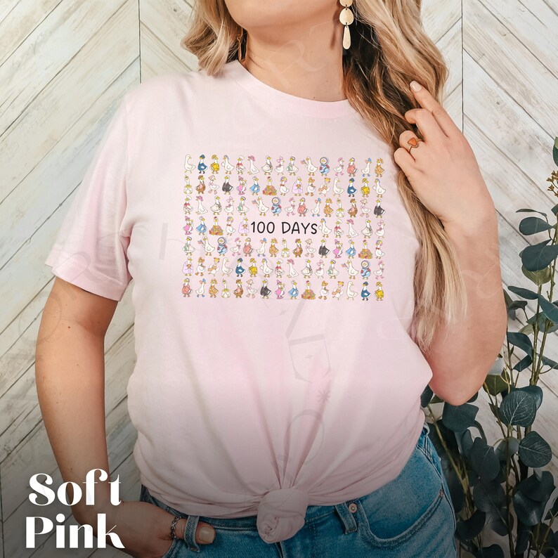 100 Days of School Shirt, Teacher & Student 100th Day Celebration Tee ...