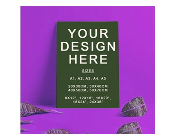 Bespoke Poster and Photo Printing, Customizable Home Decor, 12-colour ...