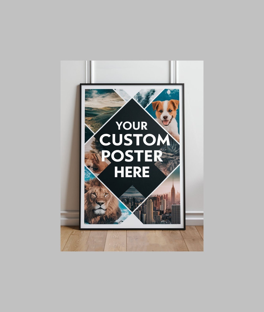 Bespoke Poster and Photo Printing, Customizable Home Decor, 12-colour ...