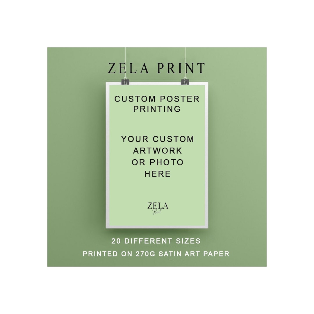 Bespoke Poster Printing, Photo Printing, Custom Poster Printing ...