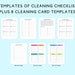 Cleaning Planner Printable, Cleaning Checklist Editable, House Bedroom ...