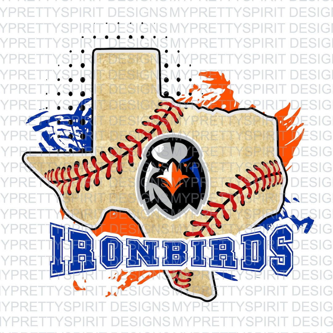 Ironbirds Texas Baseball PNG - Etsy