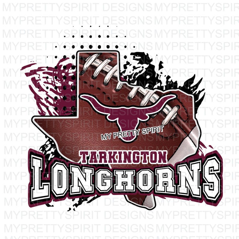 Tarkington Football Texas PNG - Etsy