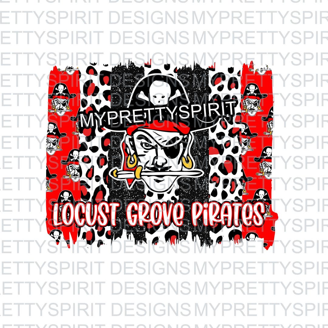 Locust Grove Pirates PNG - Etsy