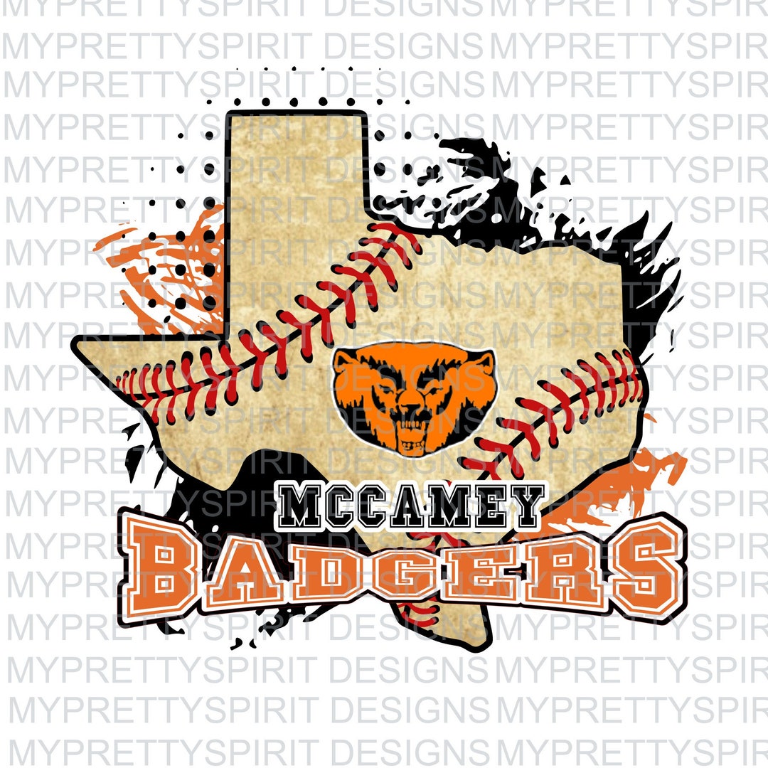 Mccamey Badgers Baseball Texas PNG - Etsy