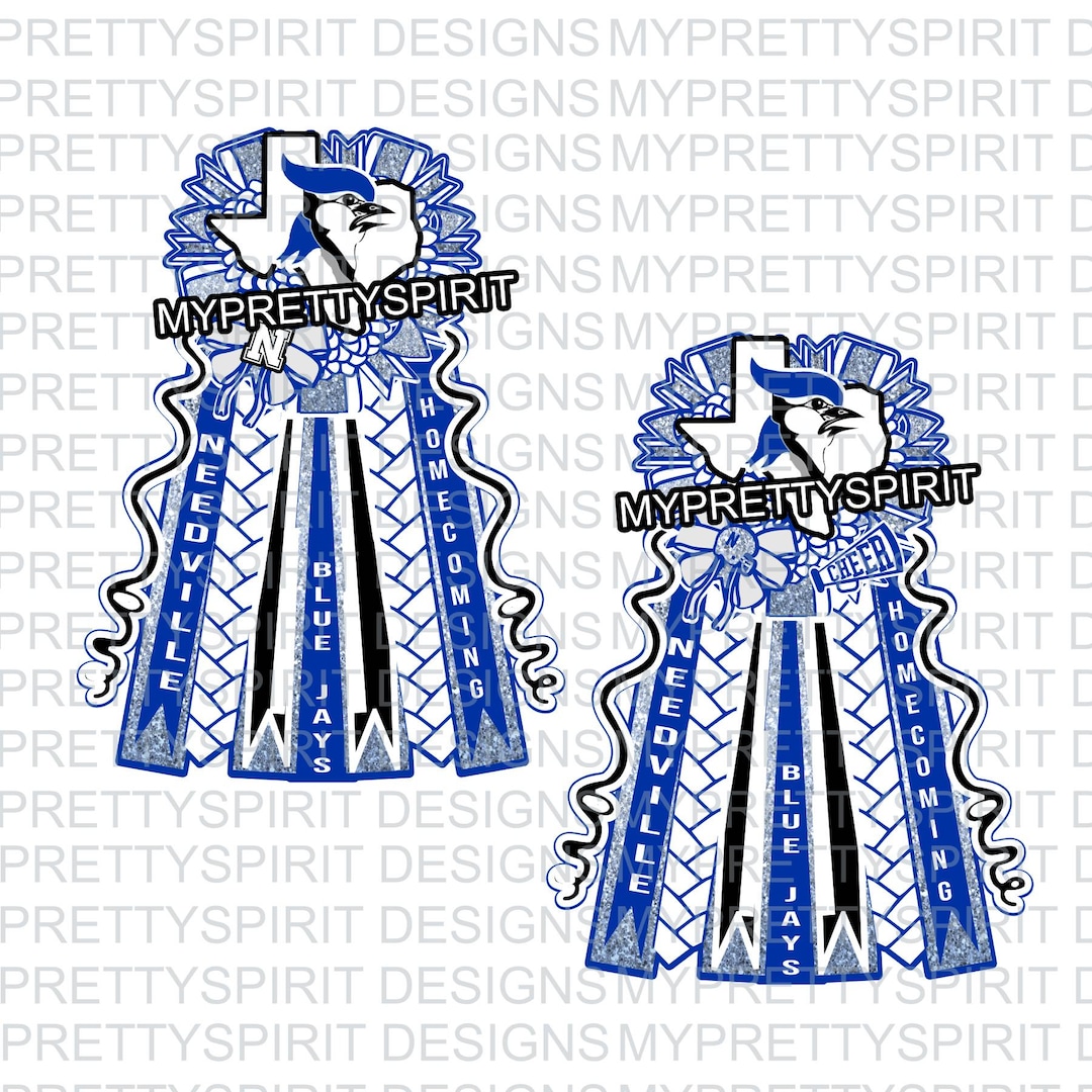 Needville Blue Jays Homecoming Mum - Etsy