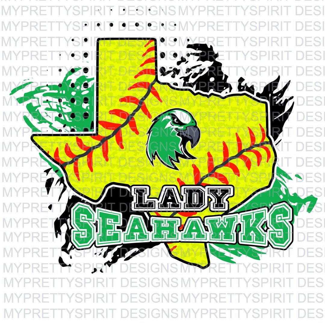 Riviera Seahawks Softball Texas PNG - Etsy