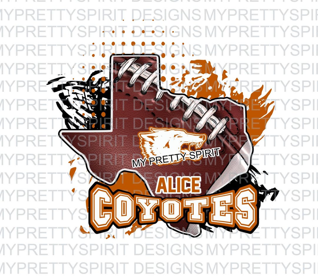 Alice Coyotes Football Texas PNG - Etsy