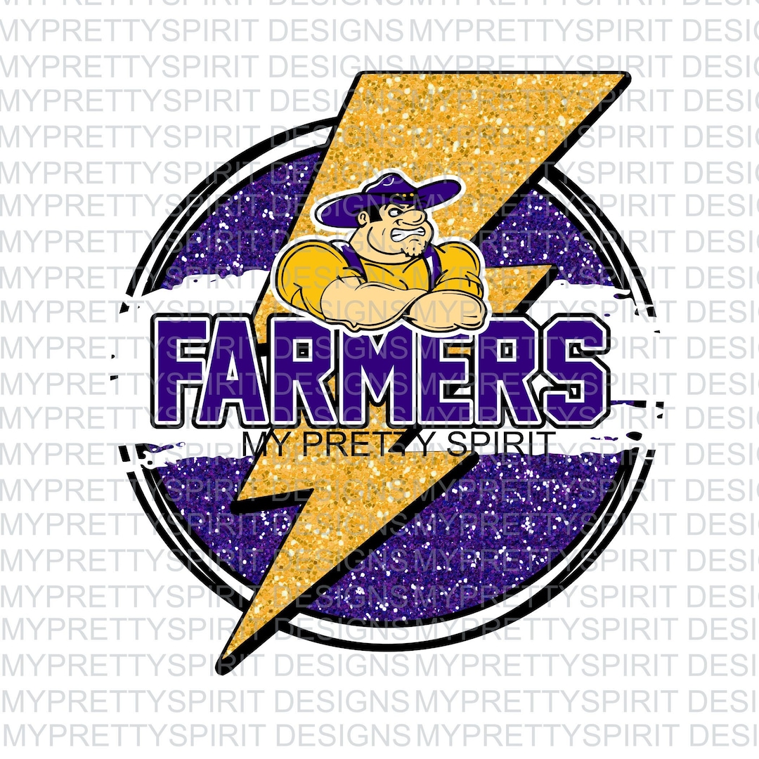 Farmersville Farmers Bolt PNG - Etsy