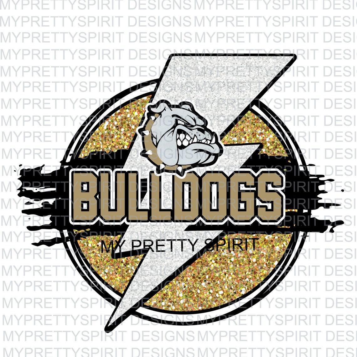 Royse City Bulldogs Bolt PNG - Etsy