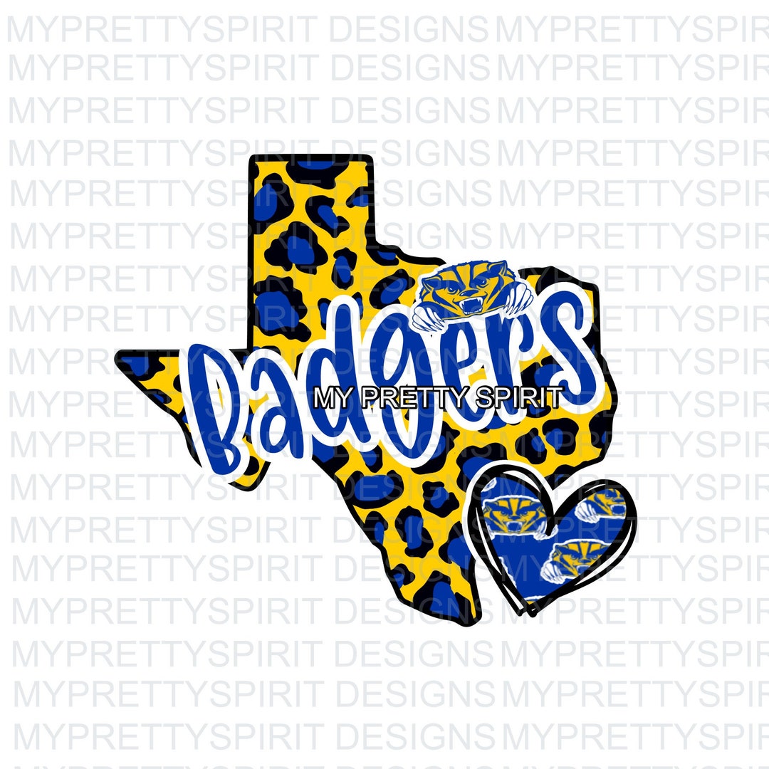 Bruni Badger Cheetah Texas PNG - Etsy