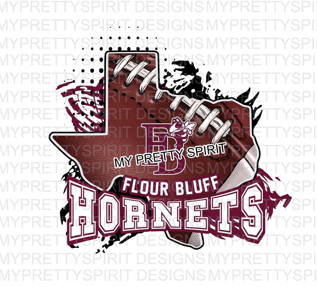 Flour Bluff Hornets Football Texas PNG - Etsy