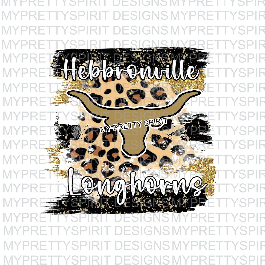Hebbronville Longhorns Patched PNG - Etsy
