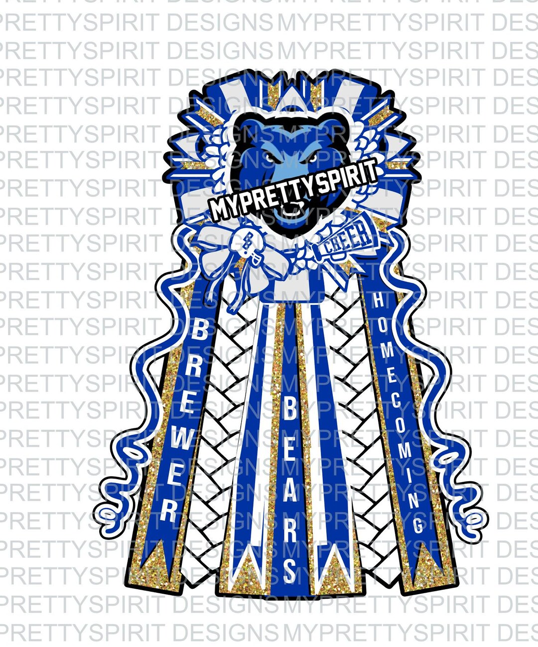 Brewer Bears Homecoming Shirt Mum PNG - Etsy