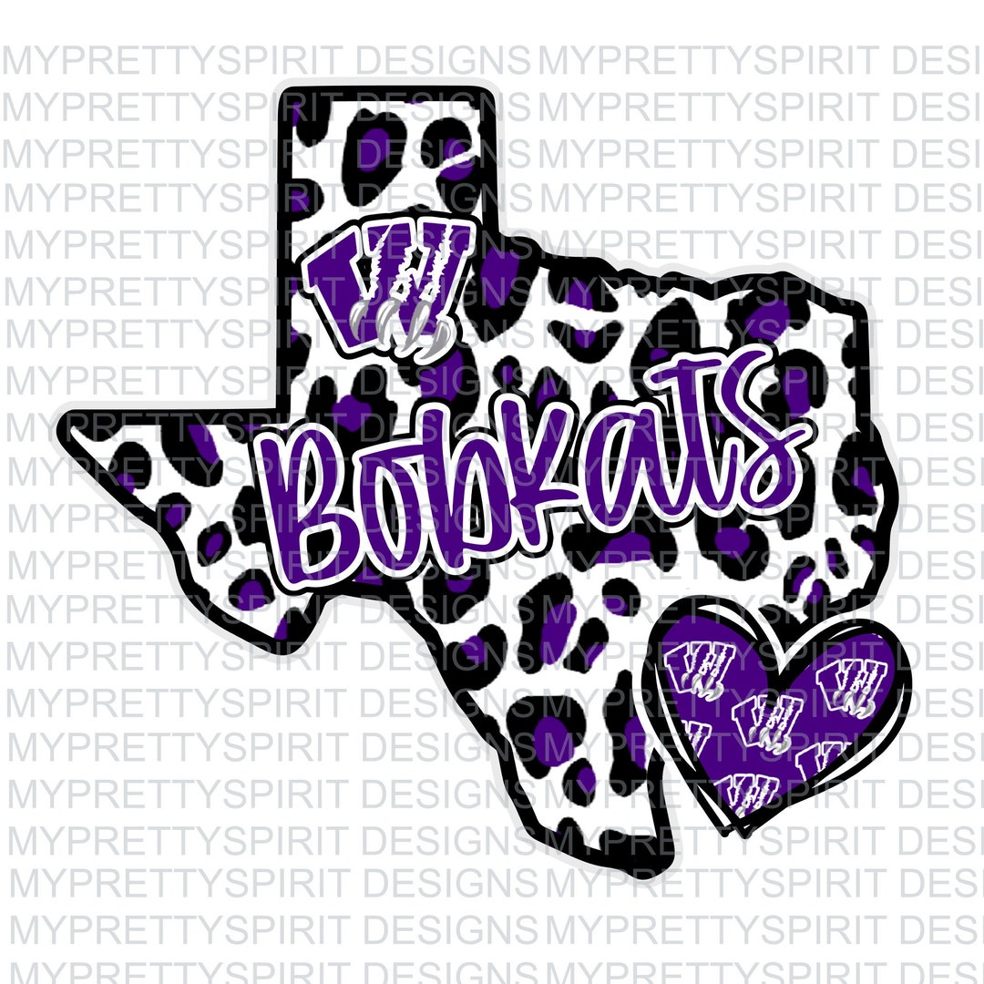 Willis Bobkats Texas PNG - Etsy