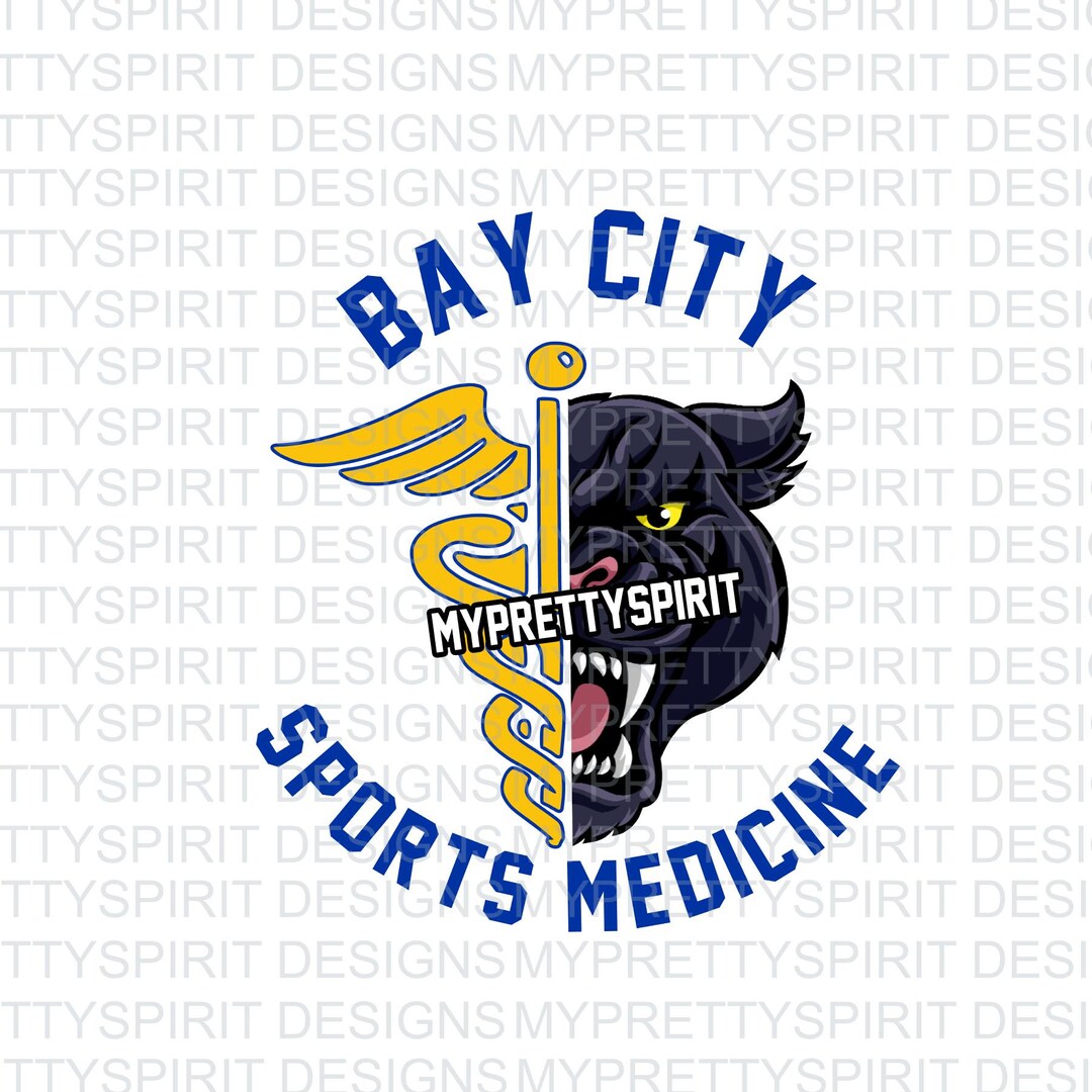 Bay City Blackcats Sports Medicine PNG - Etsy