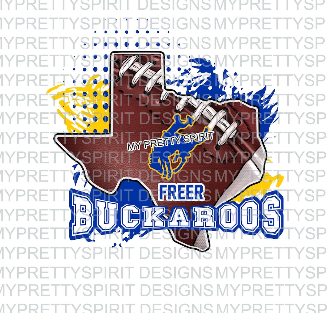 Freer Buckaroos Football Texas PNG - Etsy