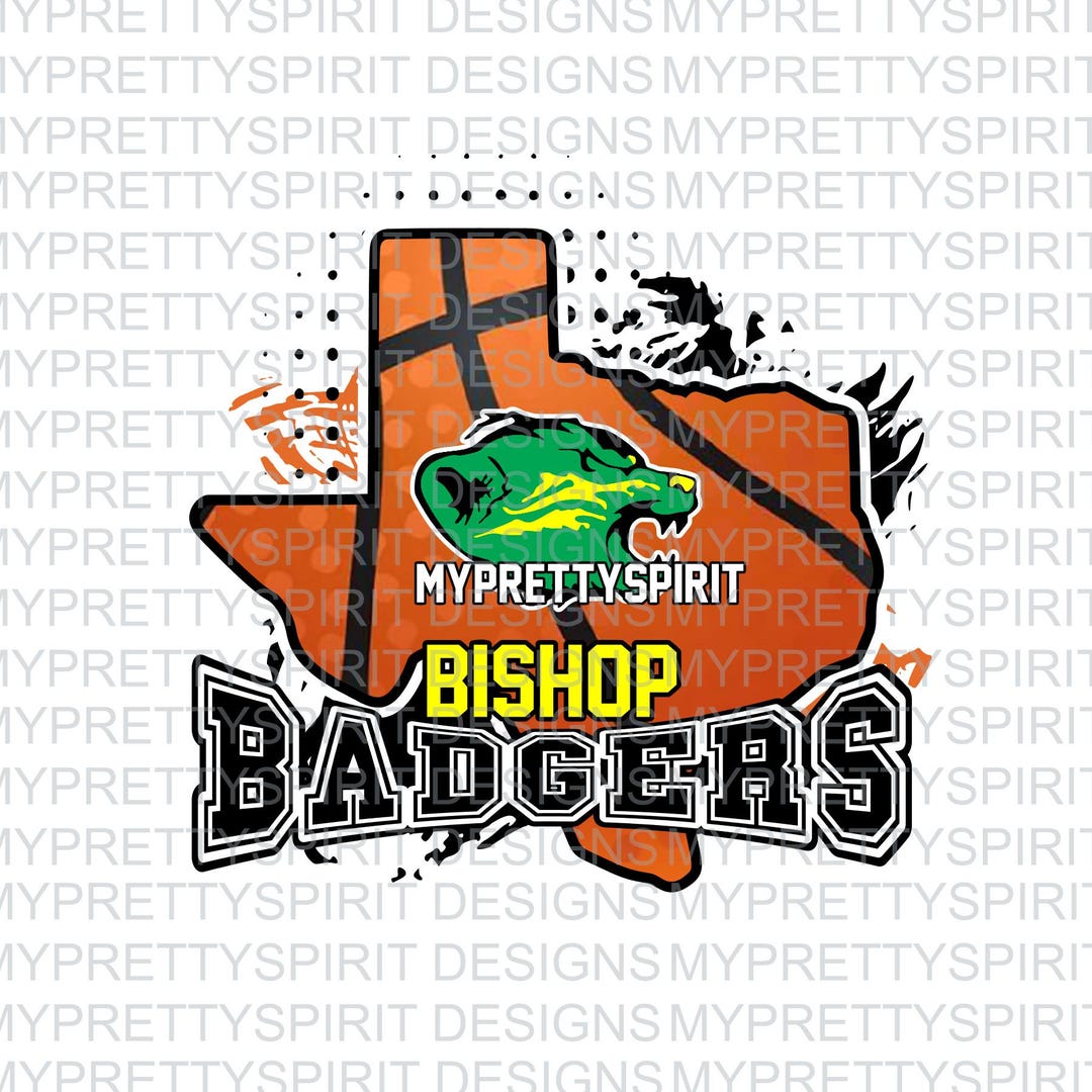 Bishop Badgers Basketball Texas PNG - Etsy