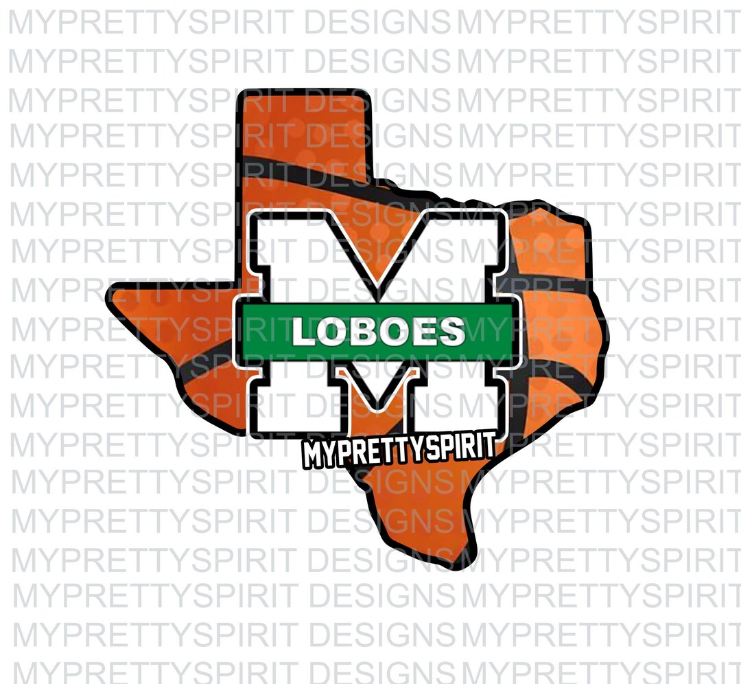 Monahans Loboes Basketball Texas PNG - Etsy