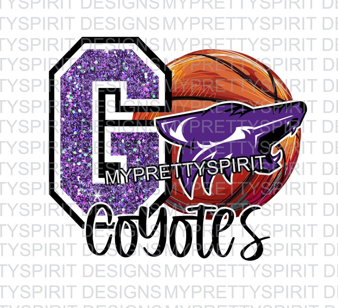 Anna Coyotes Basketball PNG - Etsy