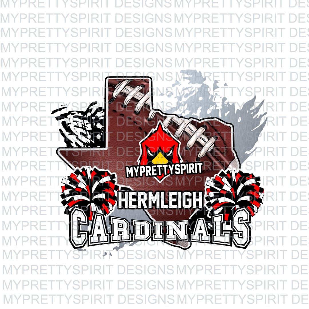 Hermleigh Football Texas PNG - Etsy