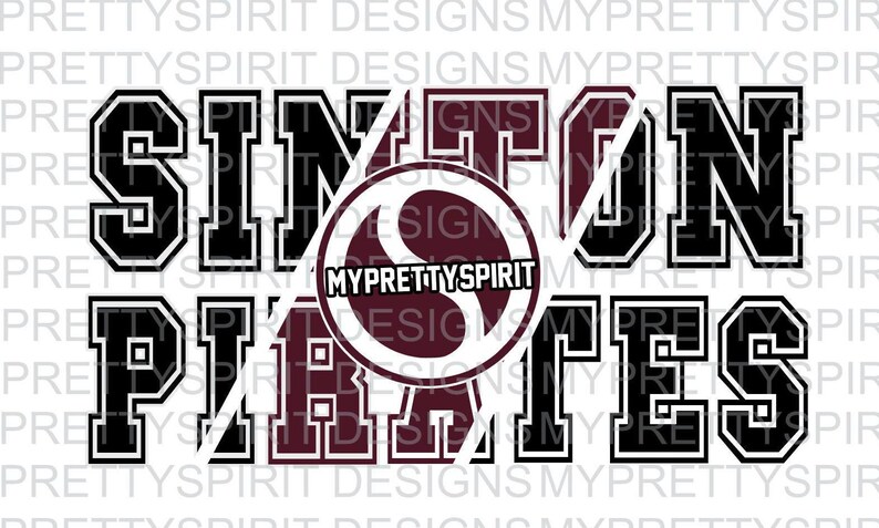 Sinton Pirates Logo PNG - Etsy