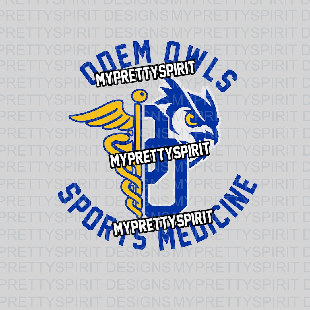 Odem Owls Sports Medicine PNG - Etsy