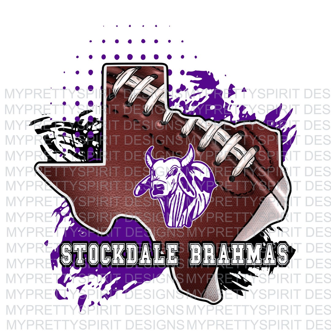 Stockdale Brahmas Football PNG - Etsy